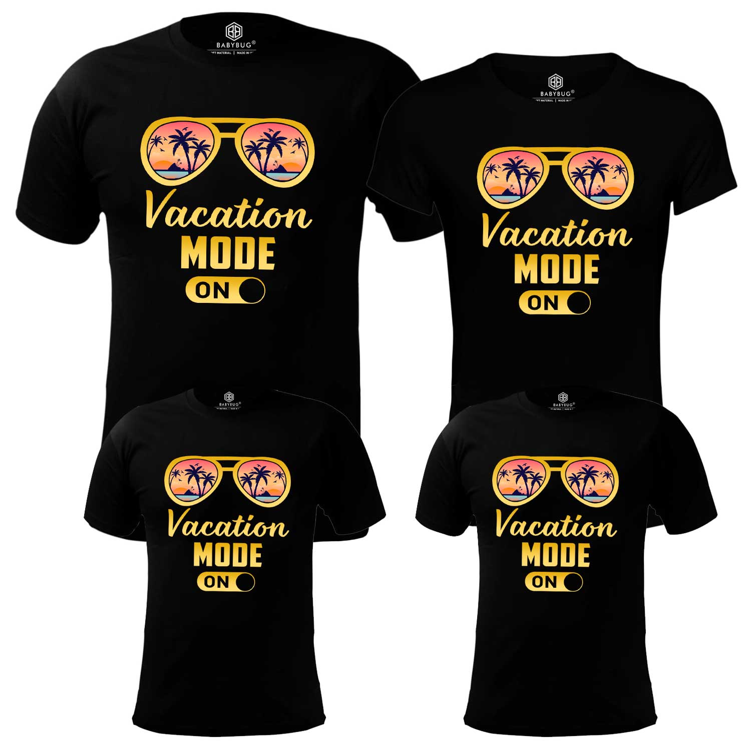 Vacation Mode Family Set (4 pieces) – KayoBaby